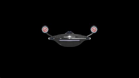 3d Model Star Trek Protostar Class Starship Vr Ar Low Poly Cgtrader