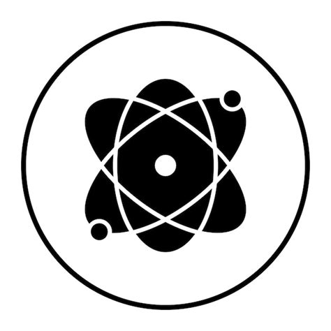 Premium Vector Atom Vector Illustration