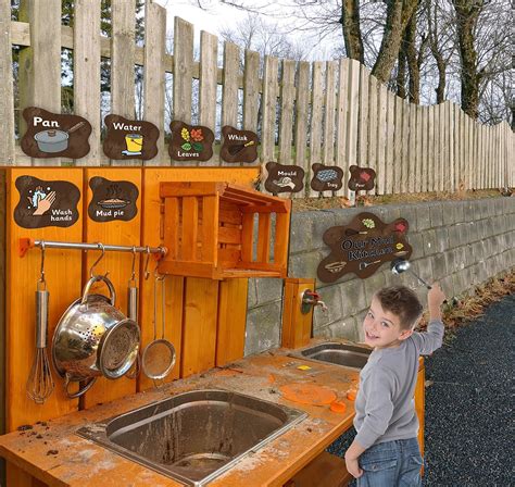 Our Mud Kitchen Activity Signs