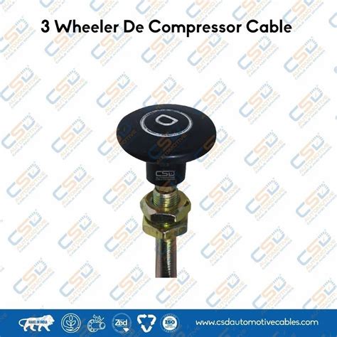 Three Wheeler Decompressor Cable At ₹ 45 Piece Auto Rickshaw Parts In Bhiwadi Id 2855461971533