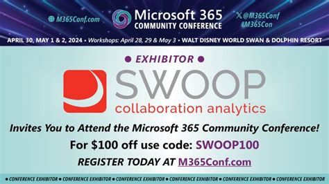 Swoop Analytics Employeeengagement Internalcommunications M365conf M365 Swoop Analytics