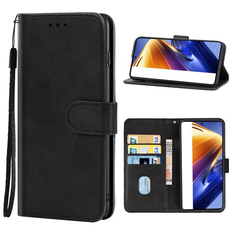 Leather Phone Case For Xiaomi Poco F Gt Black Alexnld Com
