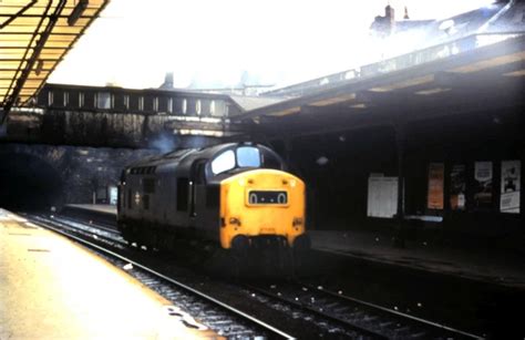 British Railways Class 37 At Haymarket 1976 35mm Slide £325