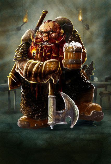 Nasty The Dwarf Barkeep Of Cavern Tavern Cavern Tavern Developers