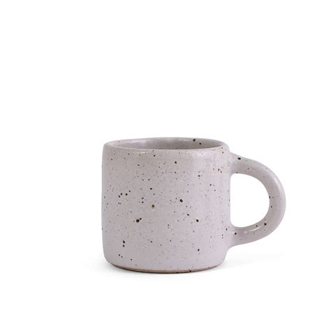 Stoneware Espresso Cup White Not Just A Shop