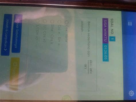 Bentuk Sederhana Dari Sinx Studyx