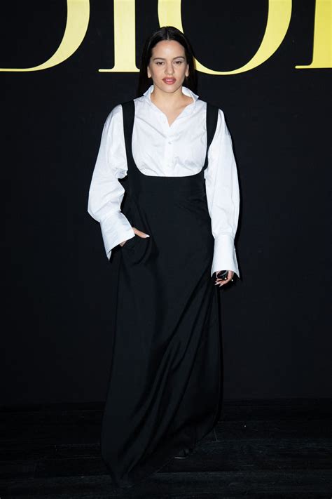 Rosalia At Dior Womenswear Springsummer 2024 Show At Paris Fashion