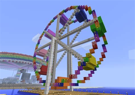 Minecraft Amusement Park Ferris Wheel
