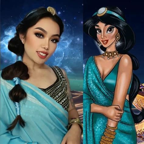 Princess Jasmine Makeup And Hair Princess Jasmine Makeup Jasmine