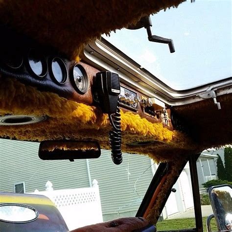 Car Cb Radio In 2024 Custom Van Interior Retro Cars Custom Vans