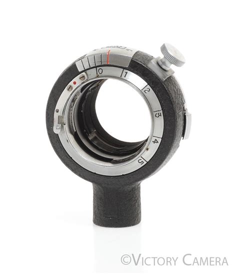 Zeiss Contax Rf Camera Rare Macro Tube Helicoid For Copy Adapter Exc