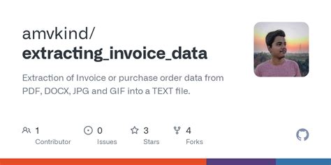 GitHub Amvkind Extracting Invoice Data Extraction Of Invoice Or Purchase Order Data From PDF