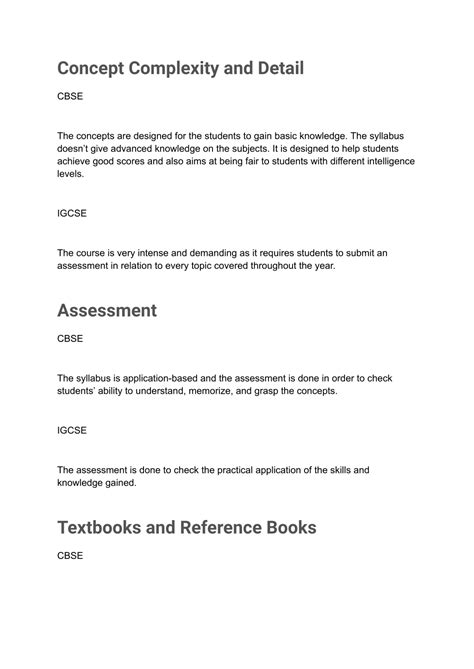 Ppt Key Difference Between Igcse And Cbse Curriculum Powerpoint