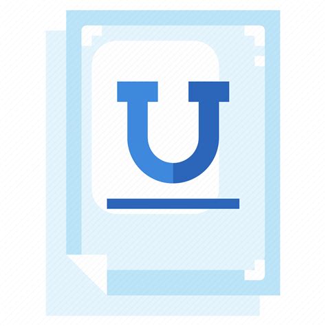 Underline Edit Tools Text Format Icon Download On Iconfinder