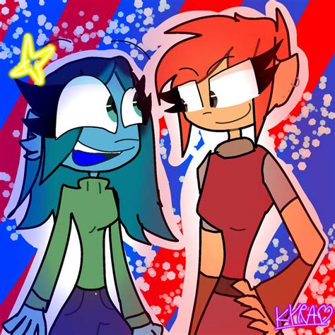 Ruby Meets Nimona By Renthepterobrachioxd On Deviantart