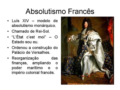 Historiaonline Absolutismo Monárquico 7º Ano