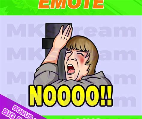 Artstation Twitch Emotes Star Wars Luke Skywalker Scream No Artworks