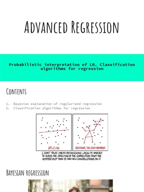 Advanced Regression Pdf Dependent And Independent Variables Linear Regression