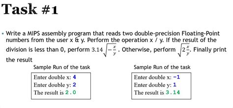 Solved Task 1 Write A Mips Assembly Program That Reads Two