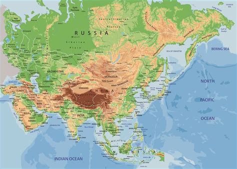 Bản Đồ Châu Á Và Những Thông Tin Cần Biết Bản Đồ Khổ Lớn Eu Vietnam