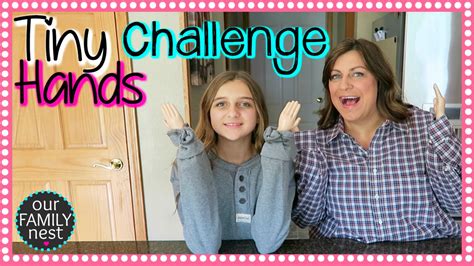 Tiny Hands Doll Hands Challenge Youtube
