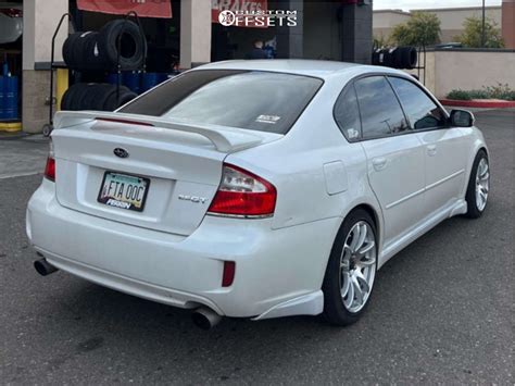 2008 Subaru Legacy With 17x8 35 Vors Tr4 And 215 45r17 Kumho Solus Ta31