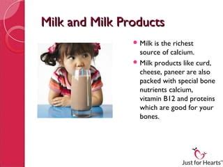 Top 5 Foods For Strong Bones Ppt