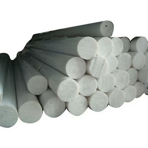 White Teflon Round Bar Size 6mm To 150mm At ₹ 500piece In Nagpur