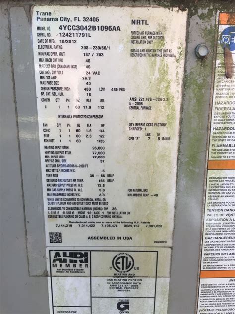 Natural Gas Trane Heater Not Firing Up DIY Home Improvement Forum