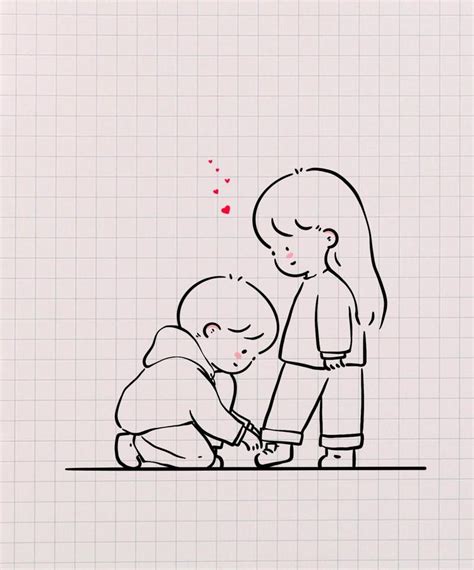 男生女生不一样简笔画（18张）简笔画图片大全