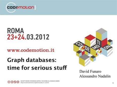 Graph Db Time For Serious Stuff Codemotion 23032012 Ppt