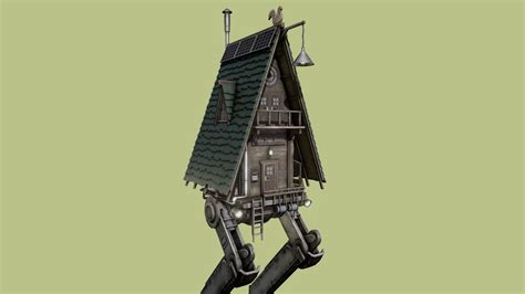 Baba Yaga House 3d Model By P736728 Penpatshon 0997ec9 Sketchfab