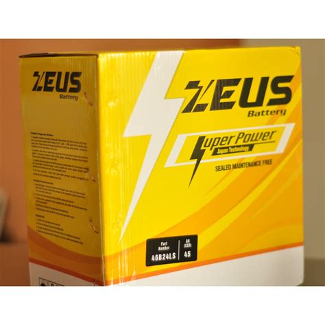 Jual Accu Zeus Mf 46b24ls Ns 60 Ls Accord Crv New Civic Shopee Indonesia