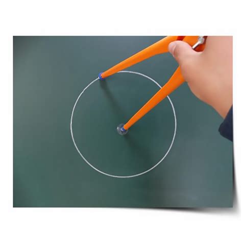 1pc Math Teaching Tool Compass Teaching Aid School Vicedeal