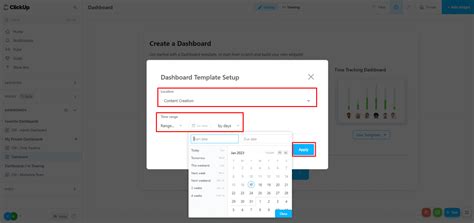 ClickUp Dashboard Tutorial Examples Create Manage