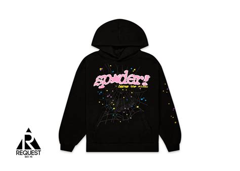 Sp5der Pnk V2 Hoodie Black