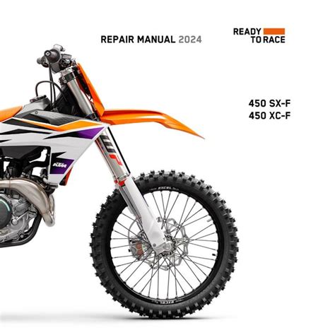 Pdf Ktm 2024 450 Xc F Sx F Service Workshop Repair Manual Etsy Ktm