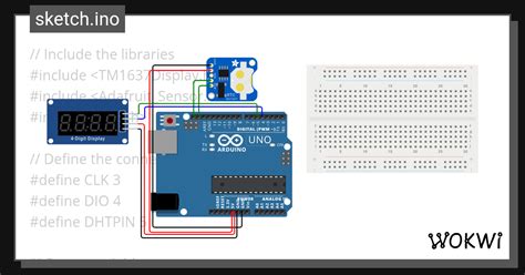 DS1307 RTC With TM1637 Clock Wokwi ESP32 STM32 Arduino Simulator