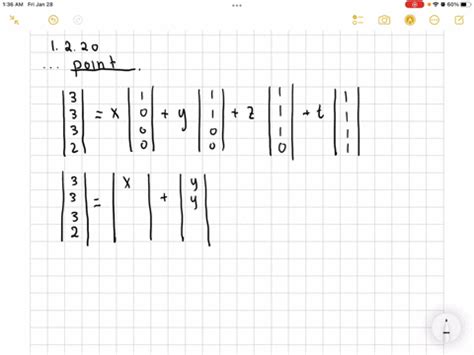 SOLVED In Problem The Columns Are And And This Is A Singular Case