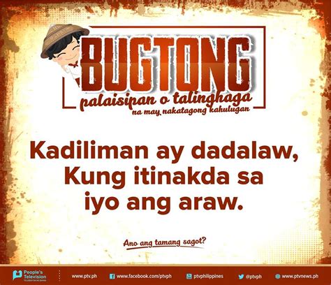 Bugtong Filipino 6