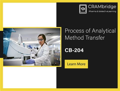 Process Of Analytical Method Transfer Crambridge