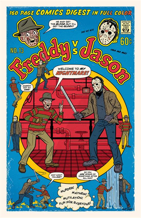 Freddy Vs Jason Coloring Pages 2025