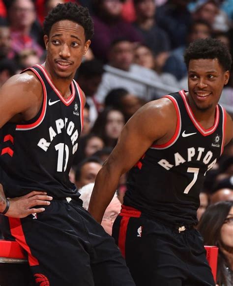 Kyle Lowry And Demar Derozan Toronto Raptors Nba Legends Nba Players
