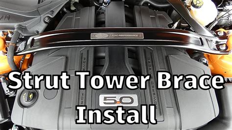 Mustang Strut Tower Brace Install At Elaine Sanchez Blog