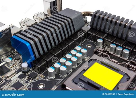 Electronic Collection Multiphase Power System Modern Processor Stock