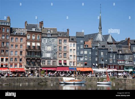 France Normandy Honfleur Stock Photo Alamy