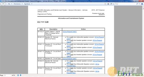 Ford Explorer 2017 Wiring Diagram Automotive Software Repair Manuals Coding Programming