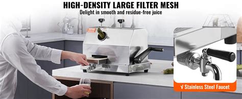 Vevor Commercial Sugar Cane Juicer 110lbsh High Output Sugarcane