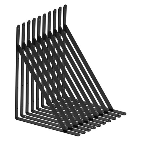 Vevor Shelf Bracket 12 X 8 In 10 Pcs Heavy Duty Floating Shelf