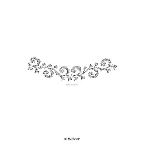 Faux Needlepoint Border Design Walder Education